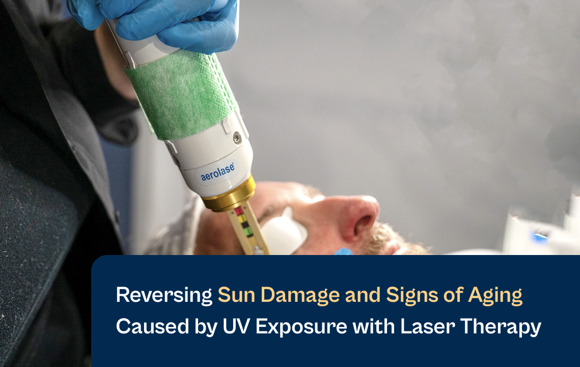 Reversing Sun Damage and Signs of Aging Caused By UV Exposure with Laser Therapy